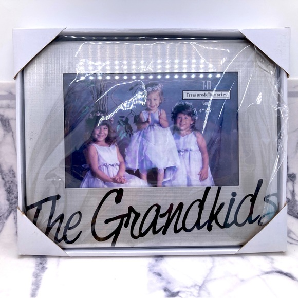 Accents | The Grandkids By Treasure Memories Ganz Silvertone Frame For ...